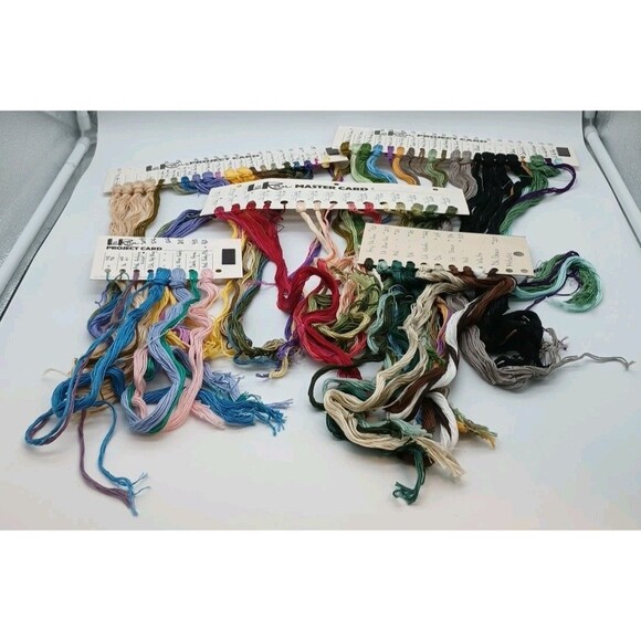 Lo Ran | Office | Lot 6 Dmc Colors Embroidery Floss Skeins Loran Lo Ran ...